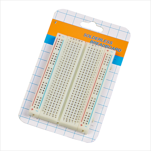 Protoboard Media Galleta 400 Puntos Blanco | Unitronic